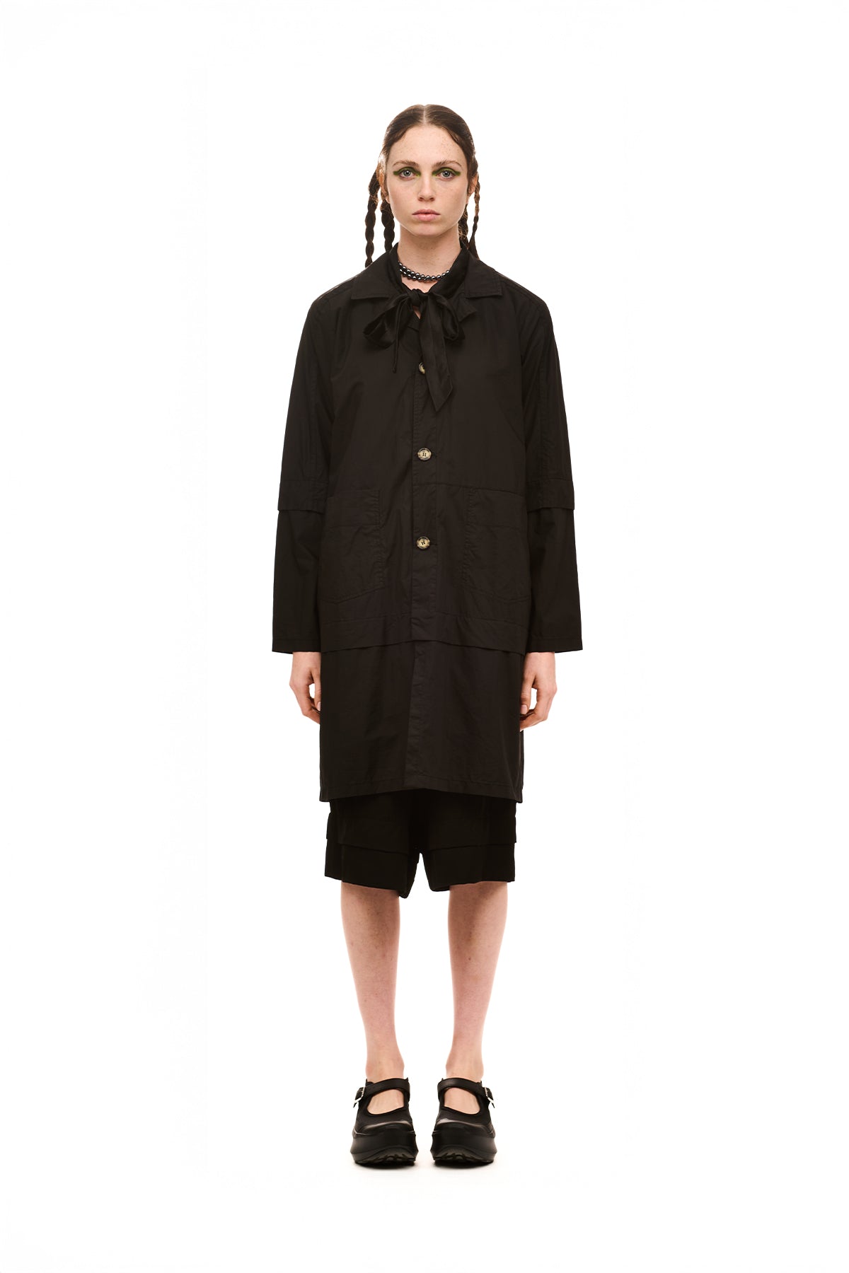 Nom D - Manuscript Coat Black | Jackets & Coats | 47 Frocks Online Store
